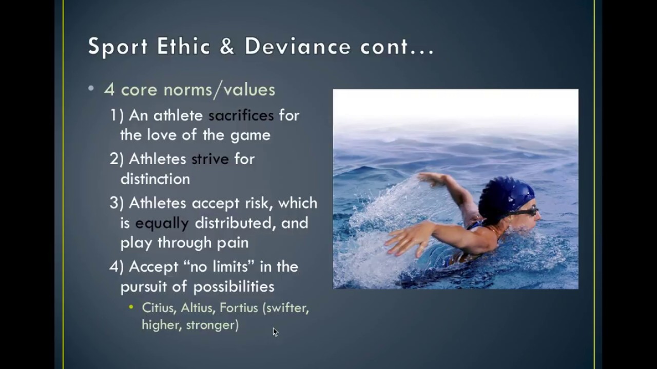 Deviant Over and Underconformity in Sports - YouTube