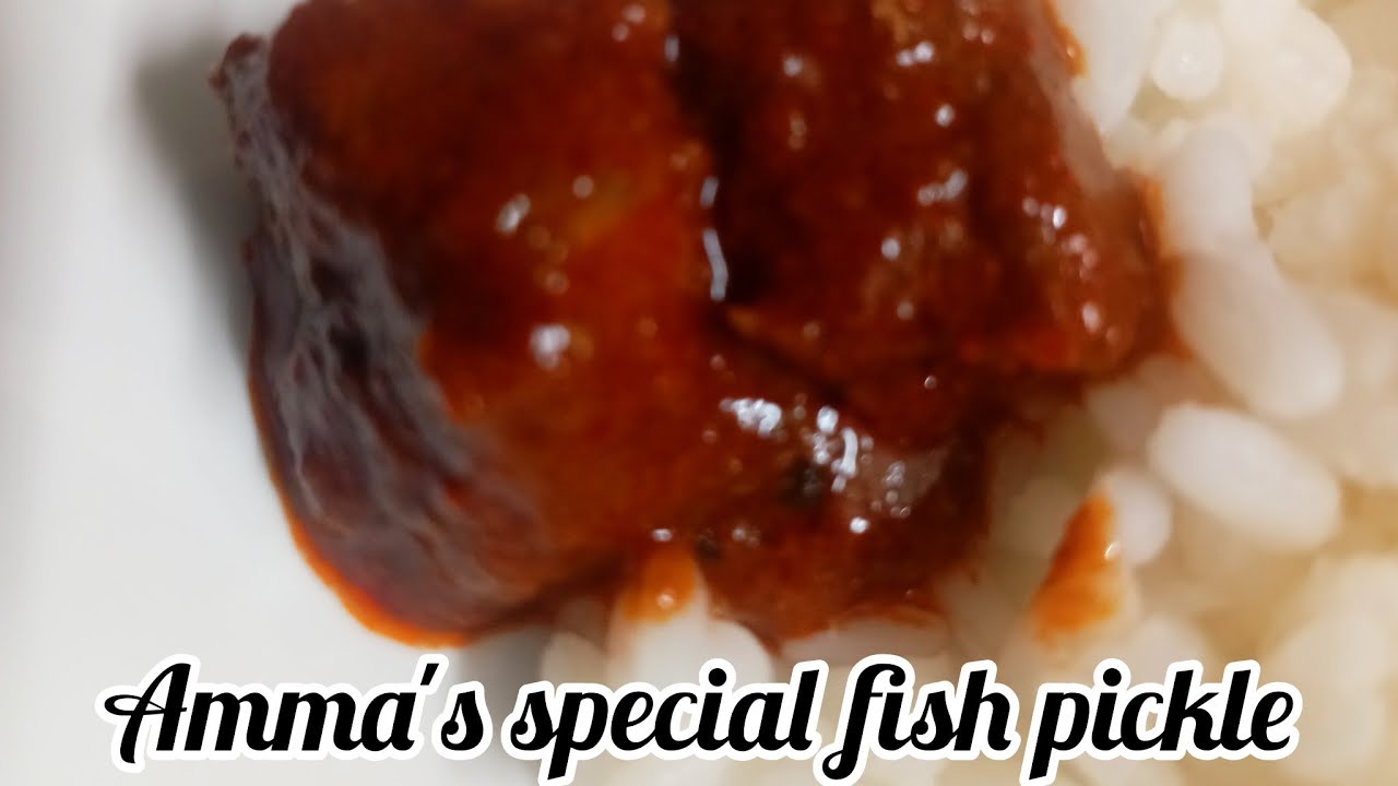 Anma's special fish pickle *minn achar* recipe in malayalam...easy one ...
