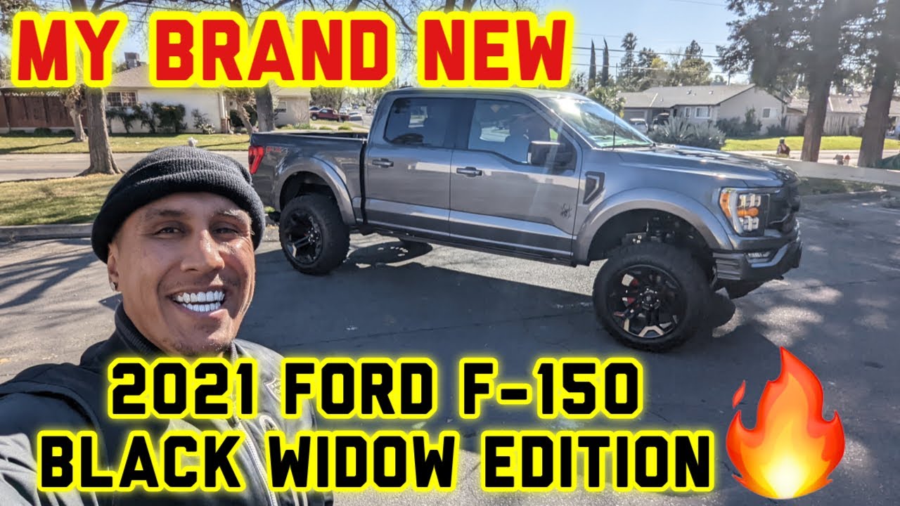 BUYING MY DREAM TRUCK - 2021 FORD F150 BLACK WIDOW EDITION!! - YouTube