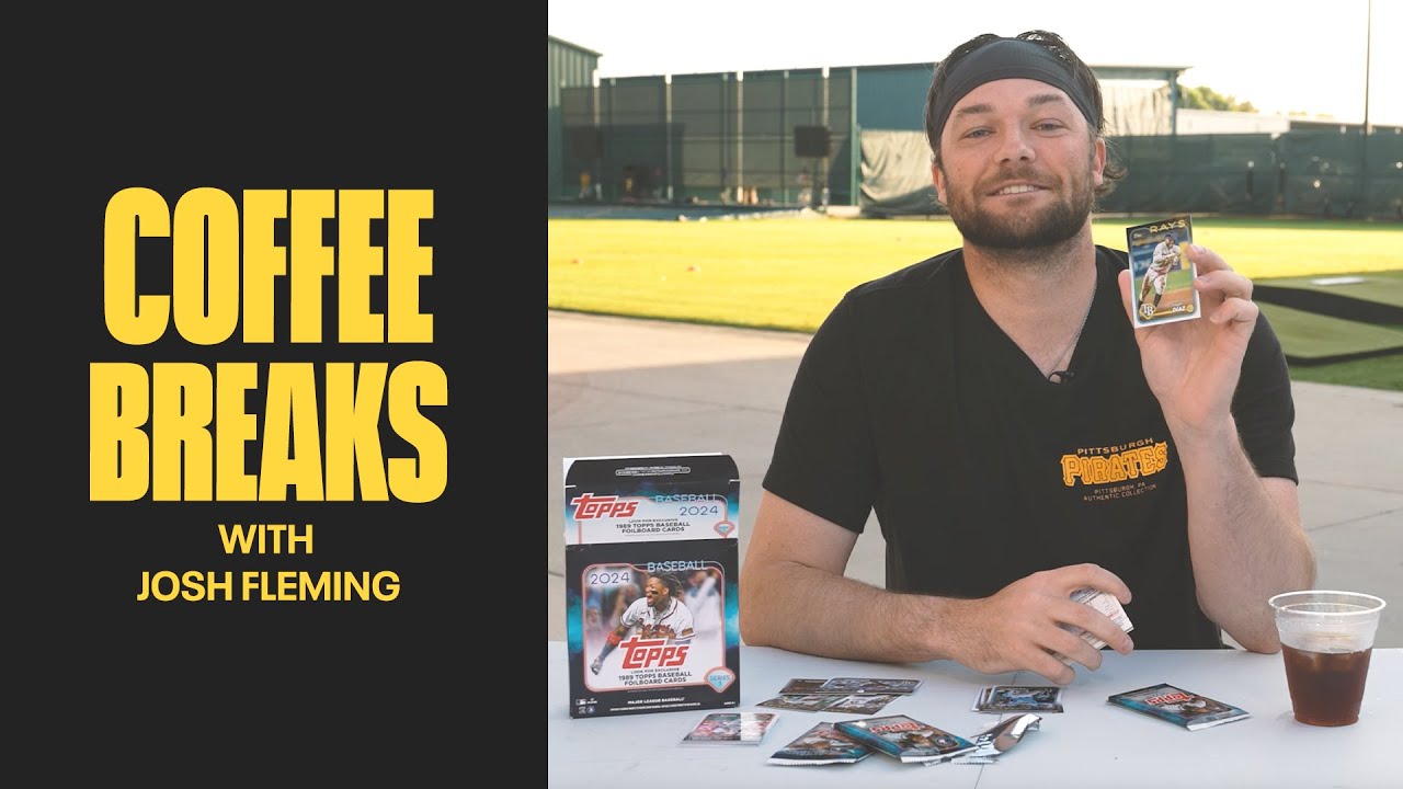 Josh Fleming Breaks a Box of Topps Series 1 Baseball Cards | Pittsburgh ...