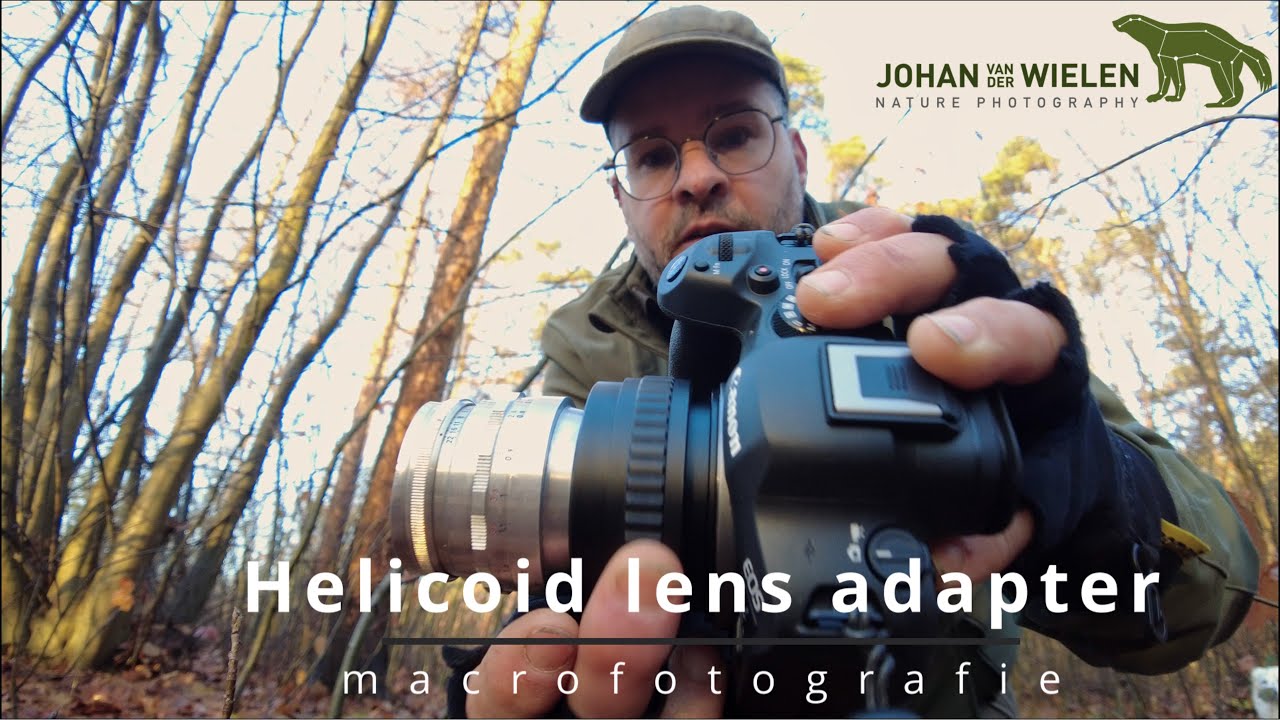 Helicoid lens adapter - maak van je vintage lens een macrolens - YouTube