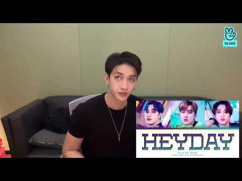 Bang Chan reaction to Stray Kids HEYDAY (Prod. Czaer) from SMF - YouTube