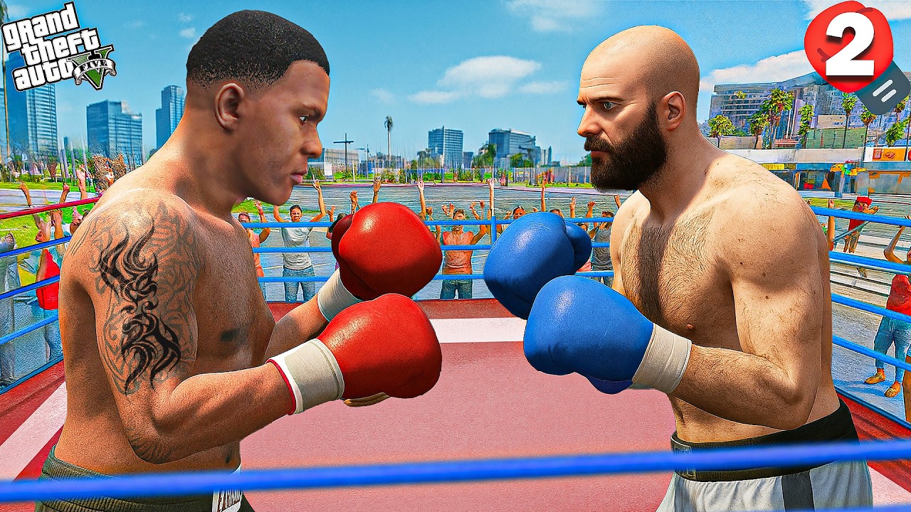 GTA 5 : Franklin Beat The Strongest Boxer In A Fight In GTA 5 ! (GTA 5 ...