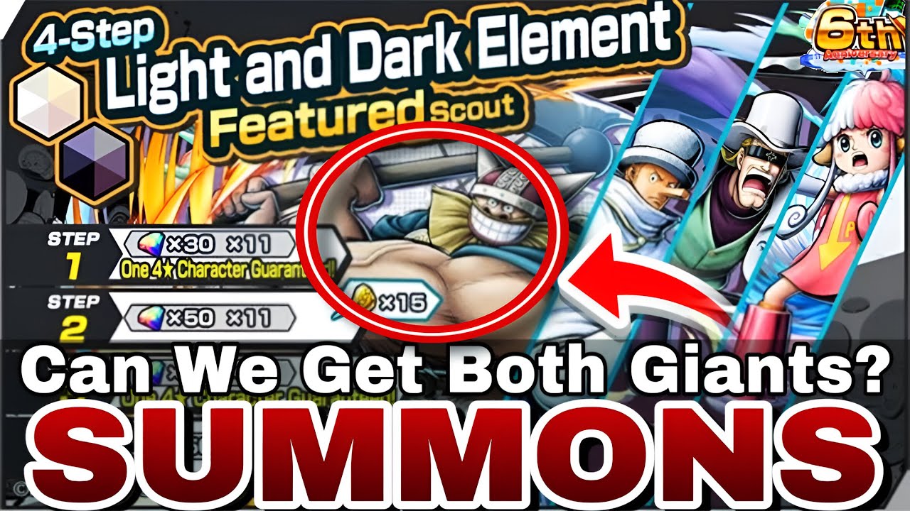 I Summomed For Giants On New Light & Dark Element Scout & This Happened ...