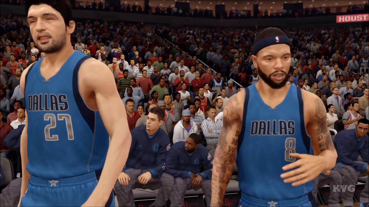 NBA Live 16 - Dallas Mavericks vs Houston Rockets Gameplay (XboxONE HD ...