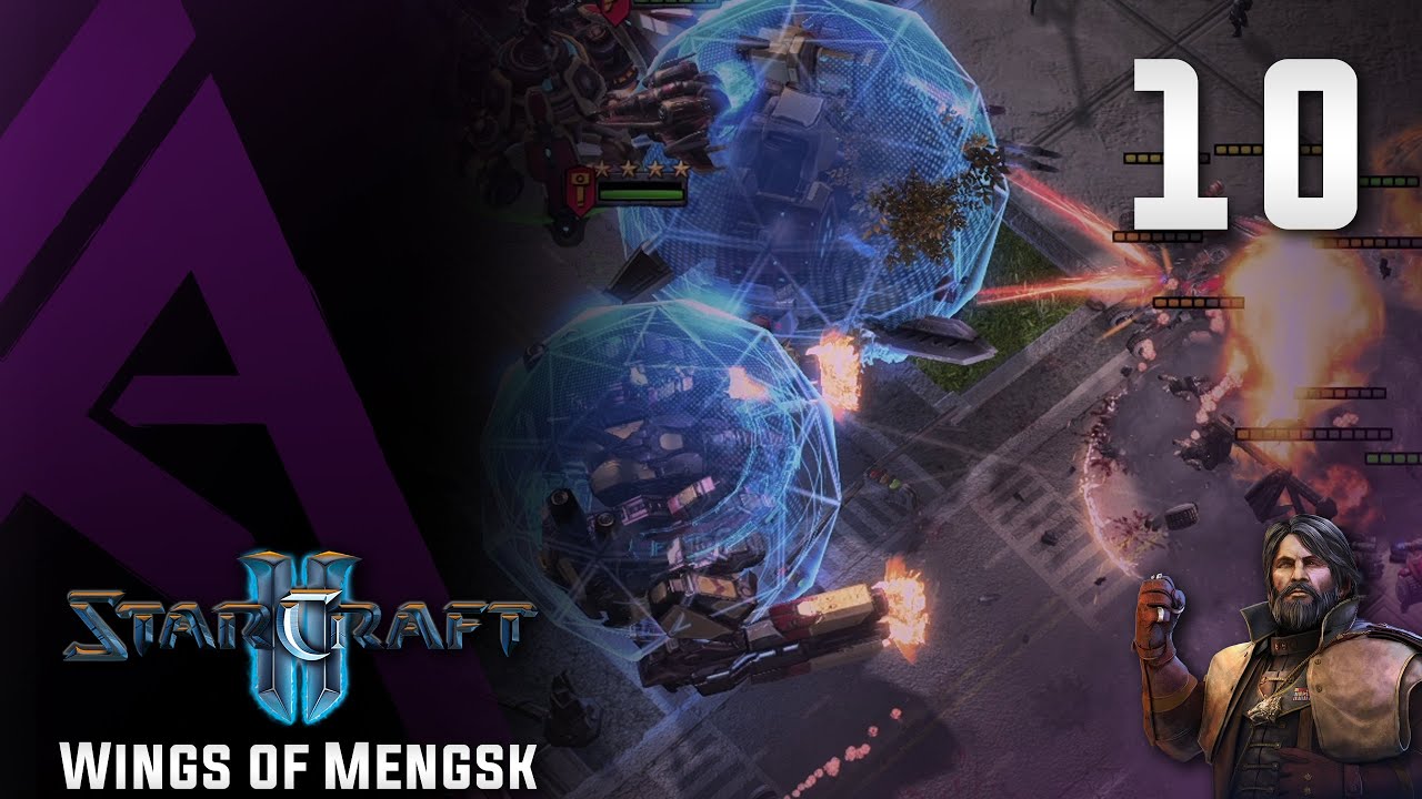Starcraft 2 : Wings of Mengsk Mod - Part 10 - Mech Squad Alpha - YouTube