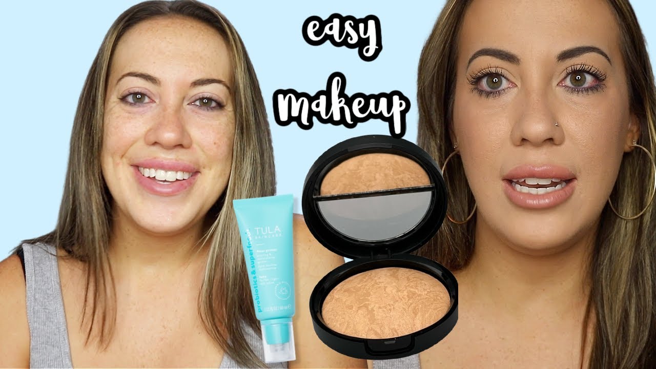 EASY "NO MAKEUP" MAKEUP LOOK | CARSON CLARK - YouTube