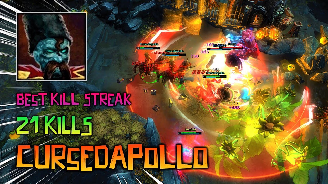 HoN Gunblade - CursedApollo - Best Kill Streak - 21/5/5 - YouTube