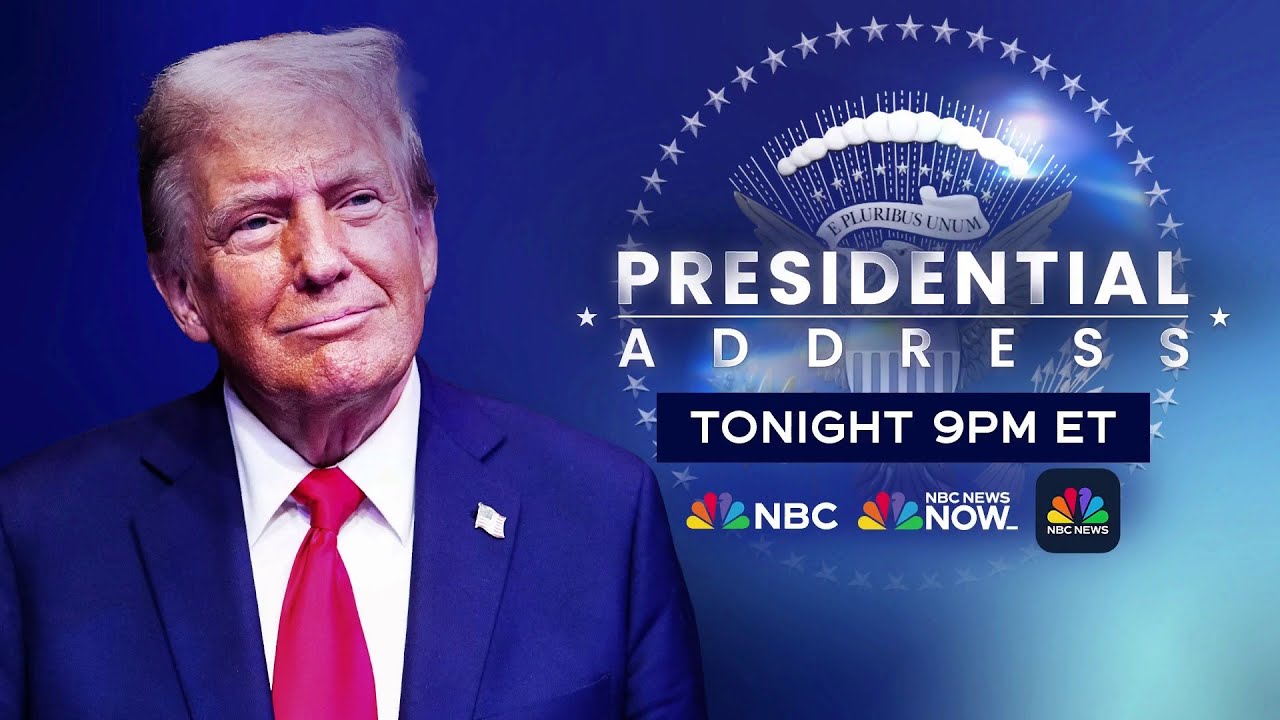 LIVE: Trump delivers address to the nation | NBC News - YouTube
