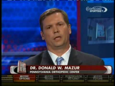 Donald W. Mazur, MD, Orthopaedic Surgeon, on Comcast Sports - YouTube