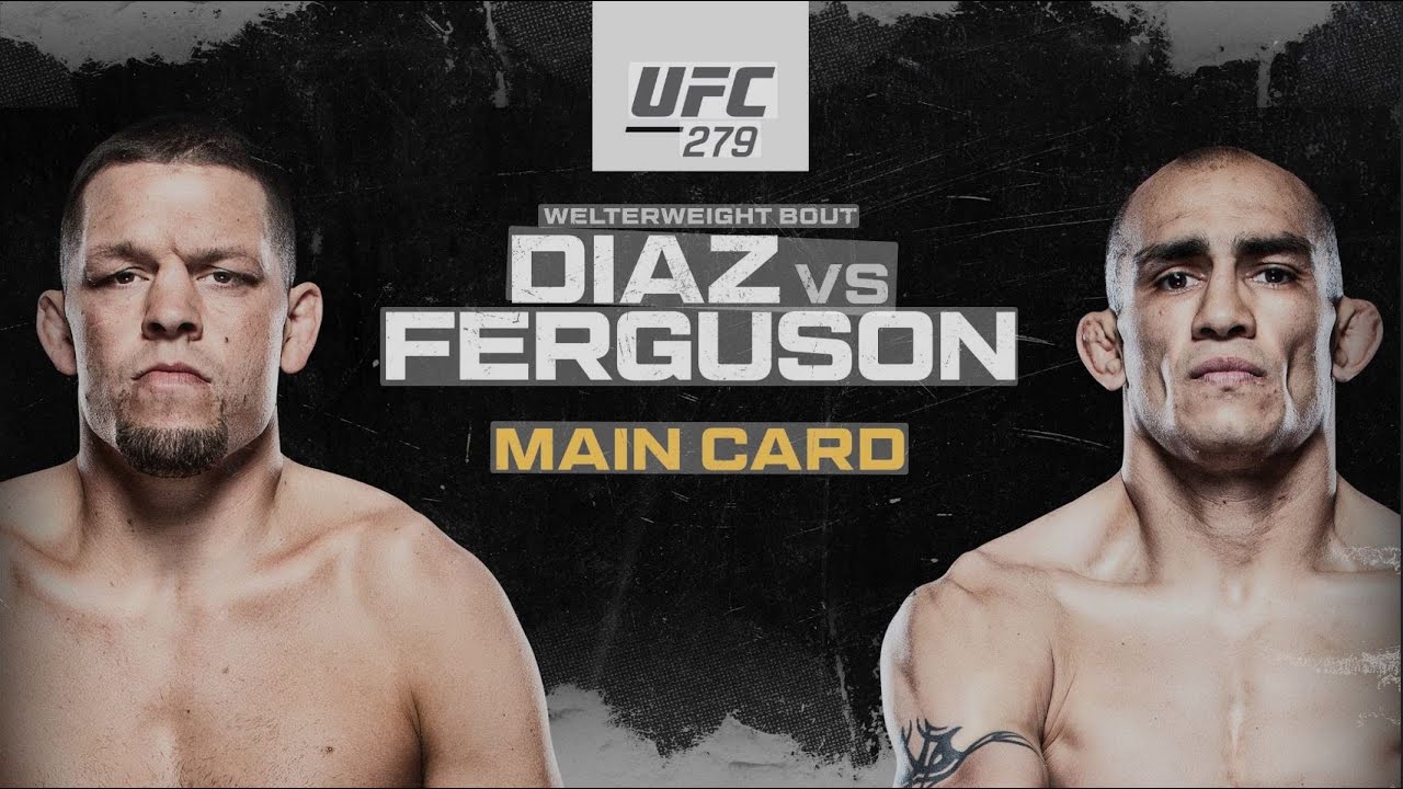 UFC 279: DIAZ vs FERGUSON - YouTube