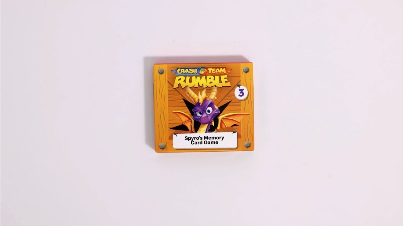 Crash Team Rumble | Spyro's Memory Card Game (3) | McDonald's - YouTube