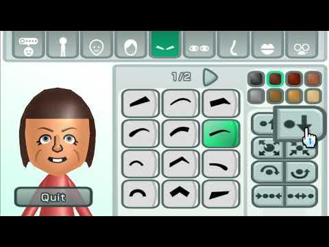 Wii Sports Resort Custom CPU Mii Tutorial: Mindy - YouTube