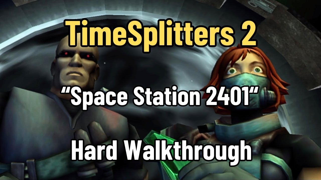 TimeSplitters 2 - Space Station Hard Walkthrough (PS5) - YouTube