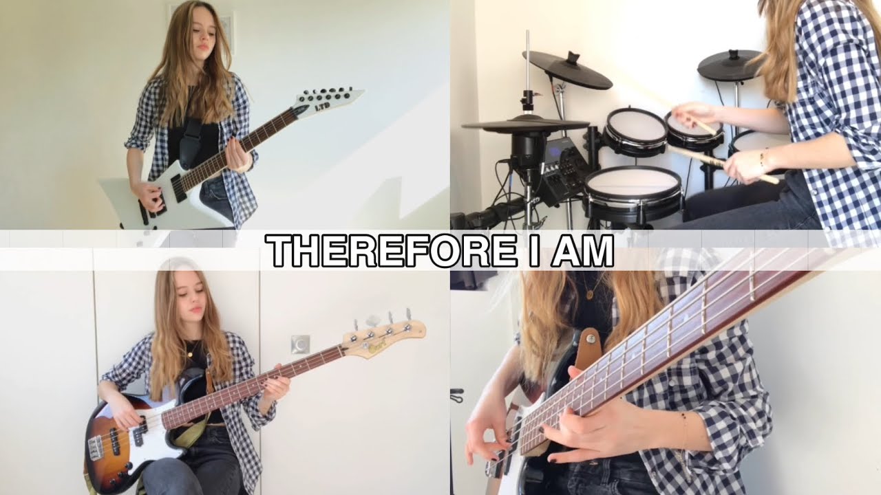 BILLIE EILISH - Therefore I Am [Cover] by Lilou Gerardy - YouTube