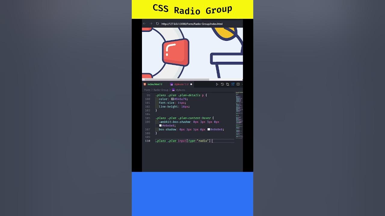 CSS Radio Group A Comprehensive Guide to Styling and Customizing Radio Buttons - YouTube