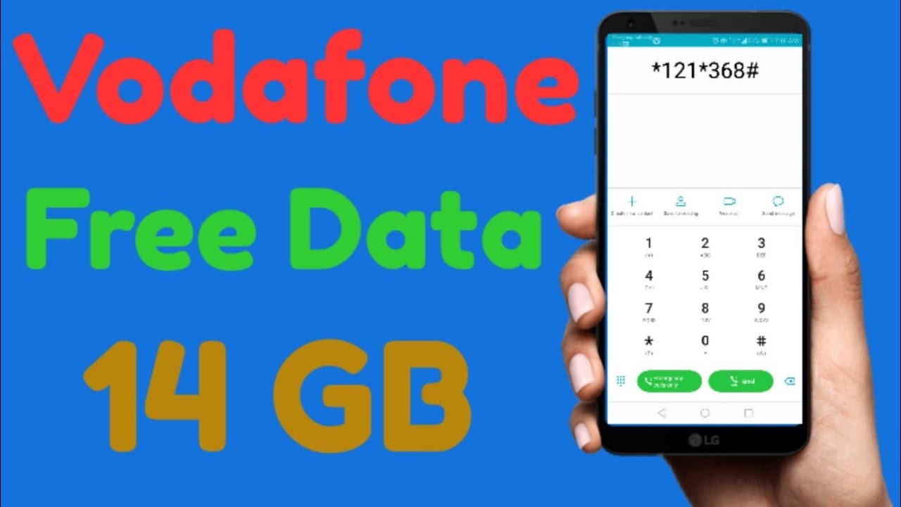 Vodafone Free 14 GB 4G Data Offer 2020 !! Vodafone Free Internet ...