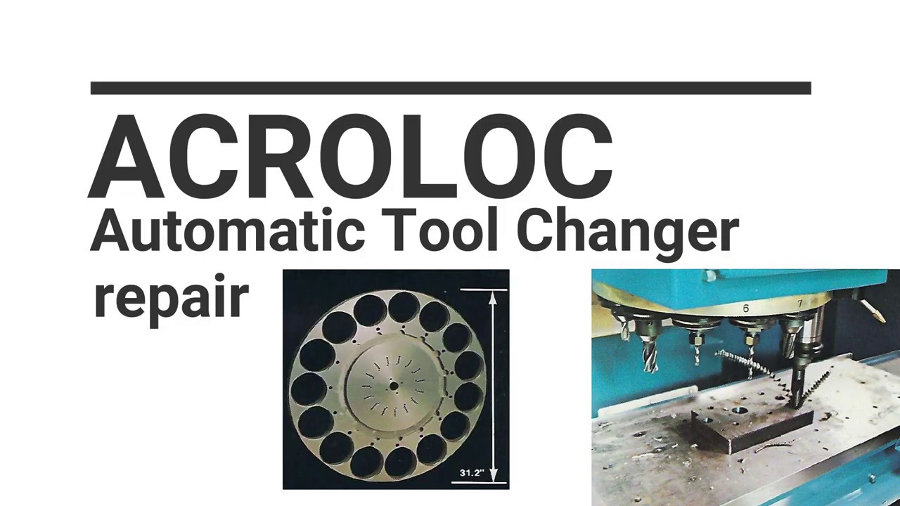 First repair on Acroloc Series 10 VMC - YouTube