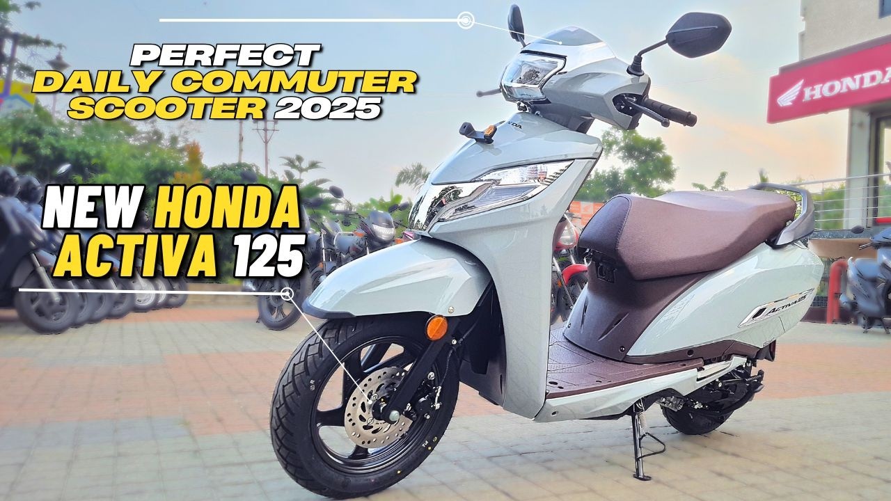 2025 Honda Activa 125 TFT Display Facelift, New Features | 2025 Honda ...