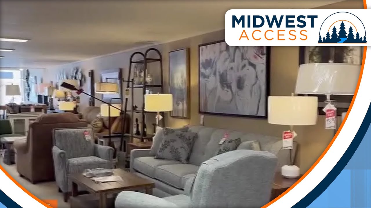 Midwest Access - Destination Series: Austin: Brick's Furniture - YouTube