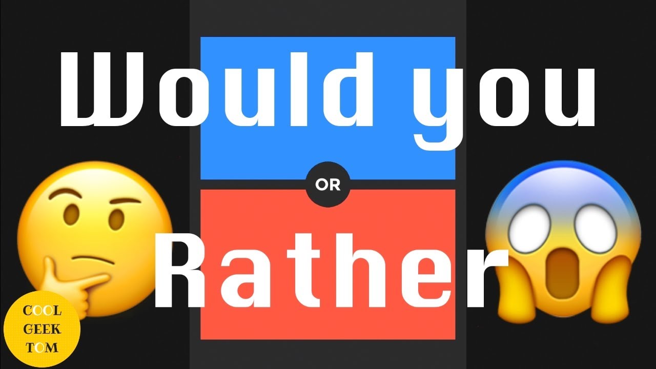 Either - Would You Rather?! iOS game | Let's Play - YouTube