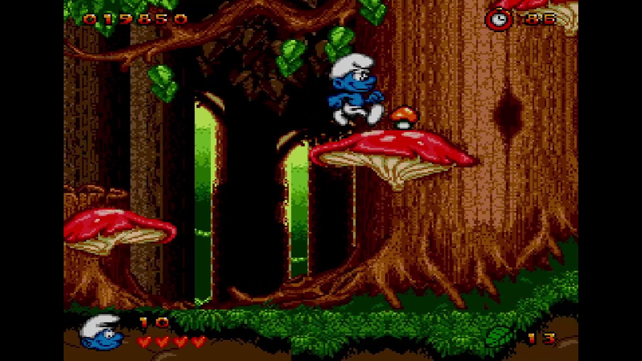 Longplay: The Smurfs (1995) [Sega Genesis] - YouTube