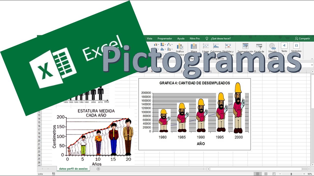 📊 Generar pictogramas con EXCEL 📊 (fácil y rápido 😉) - YouTube