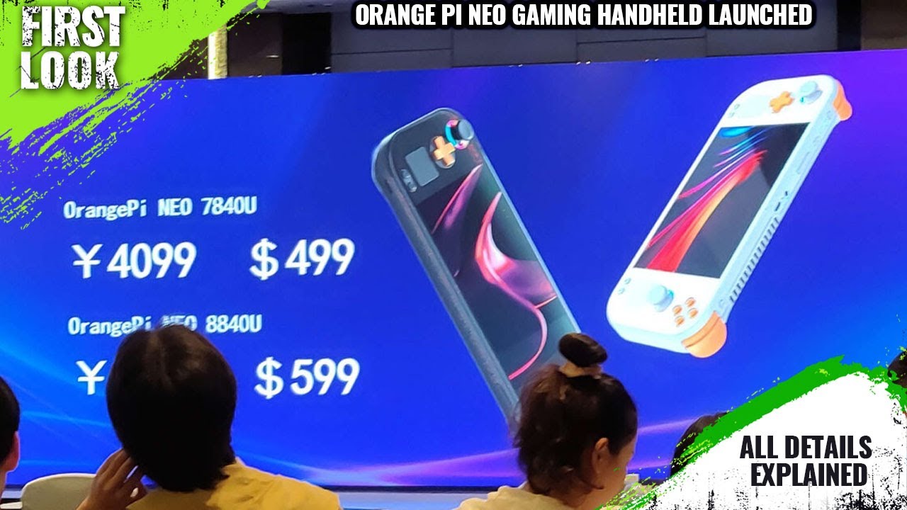 Orange Pi Neo Gaming Handheld Launched With Ryzen 7 7840U - Price From ...