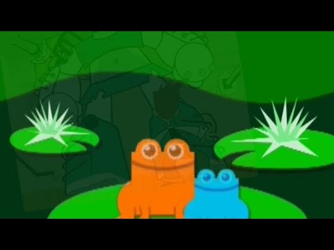 nick jr frogs logo but the blue frog croaks like hostile jenny wakeman ...