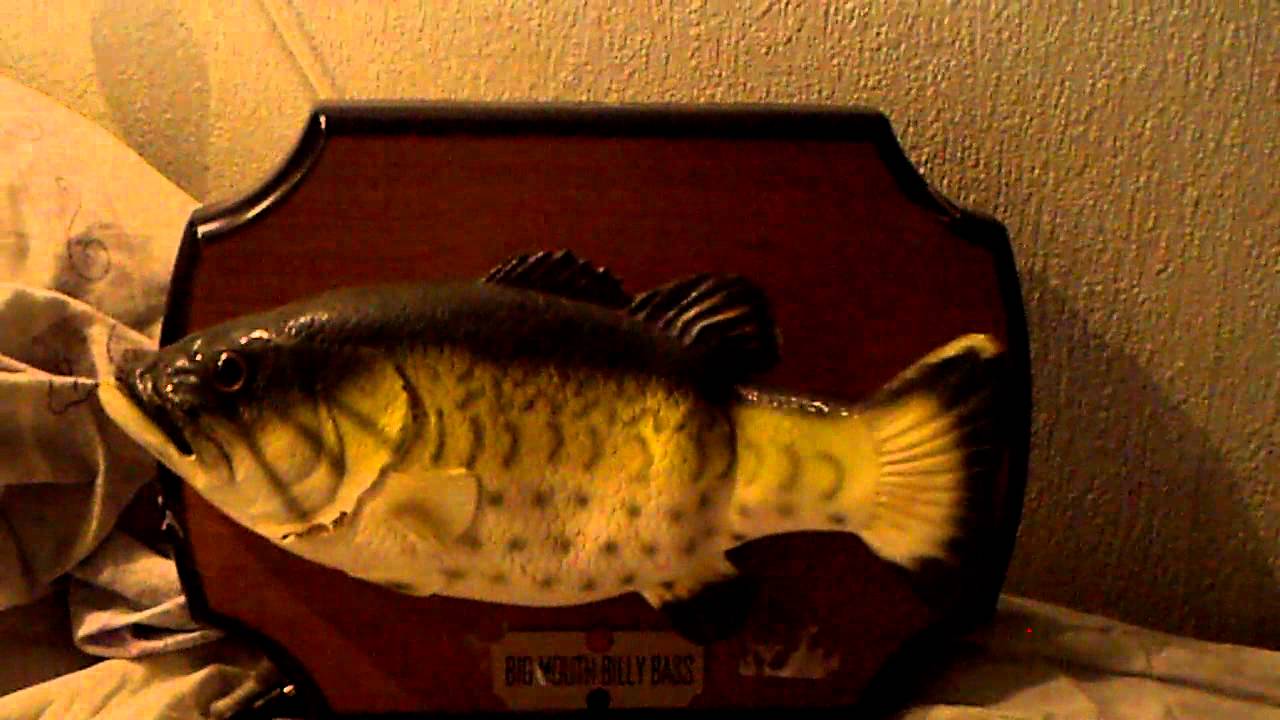 BIG MOUTH BILLY BASS singing fish - YouTube
