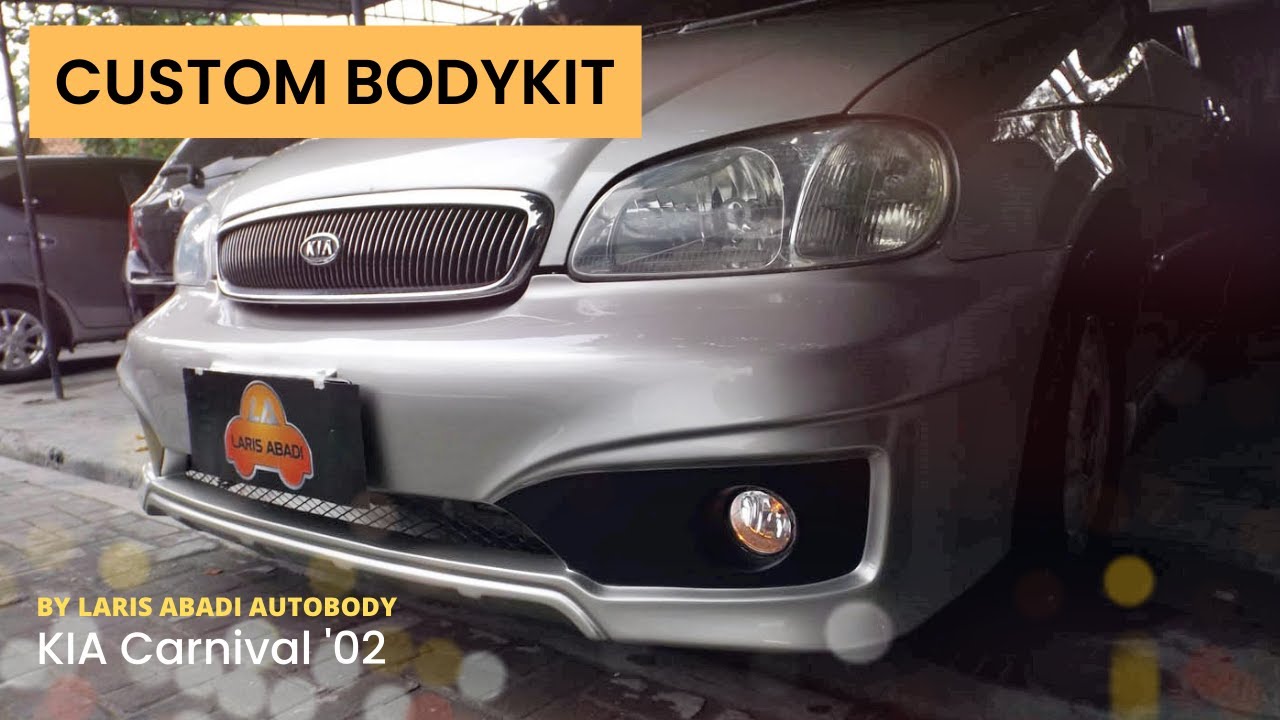 KIA Carnival, Pembuatan Custom Bodykit berbahan Fiber - YouTube