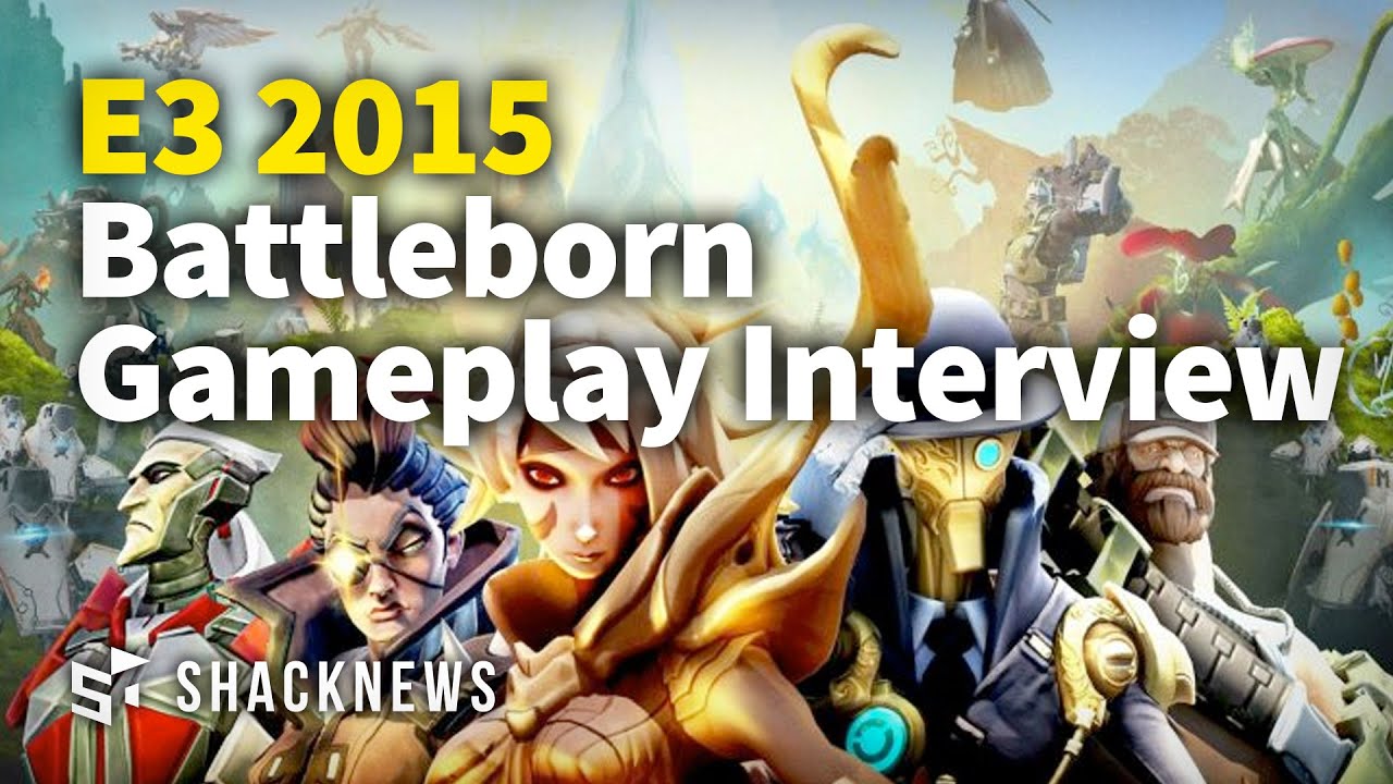 Battleborn Gameplay Interview E3 2015 - YouTube