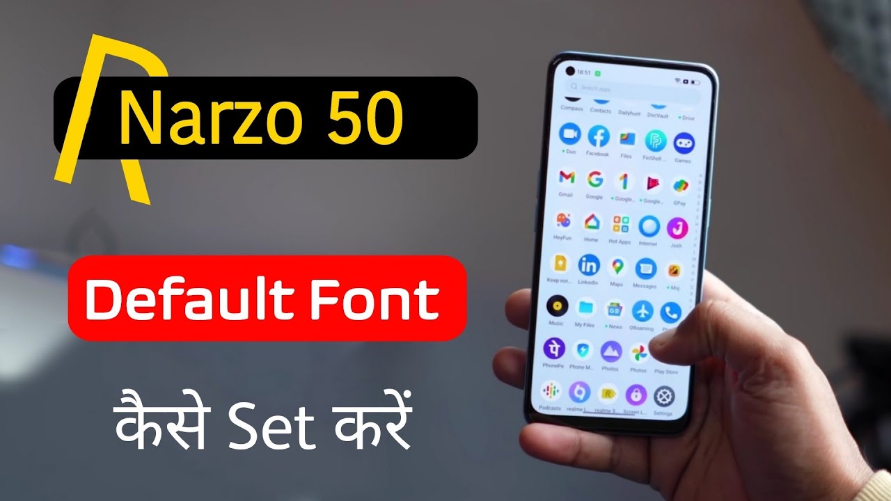 Realme Narzo 50 Me Default Font Kaise Set Kare How To Remove Font realme-narzo-50-me-default-font-kaise-set-kare-how-to-remove-font