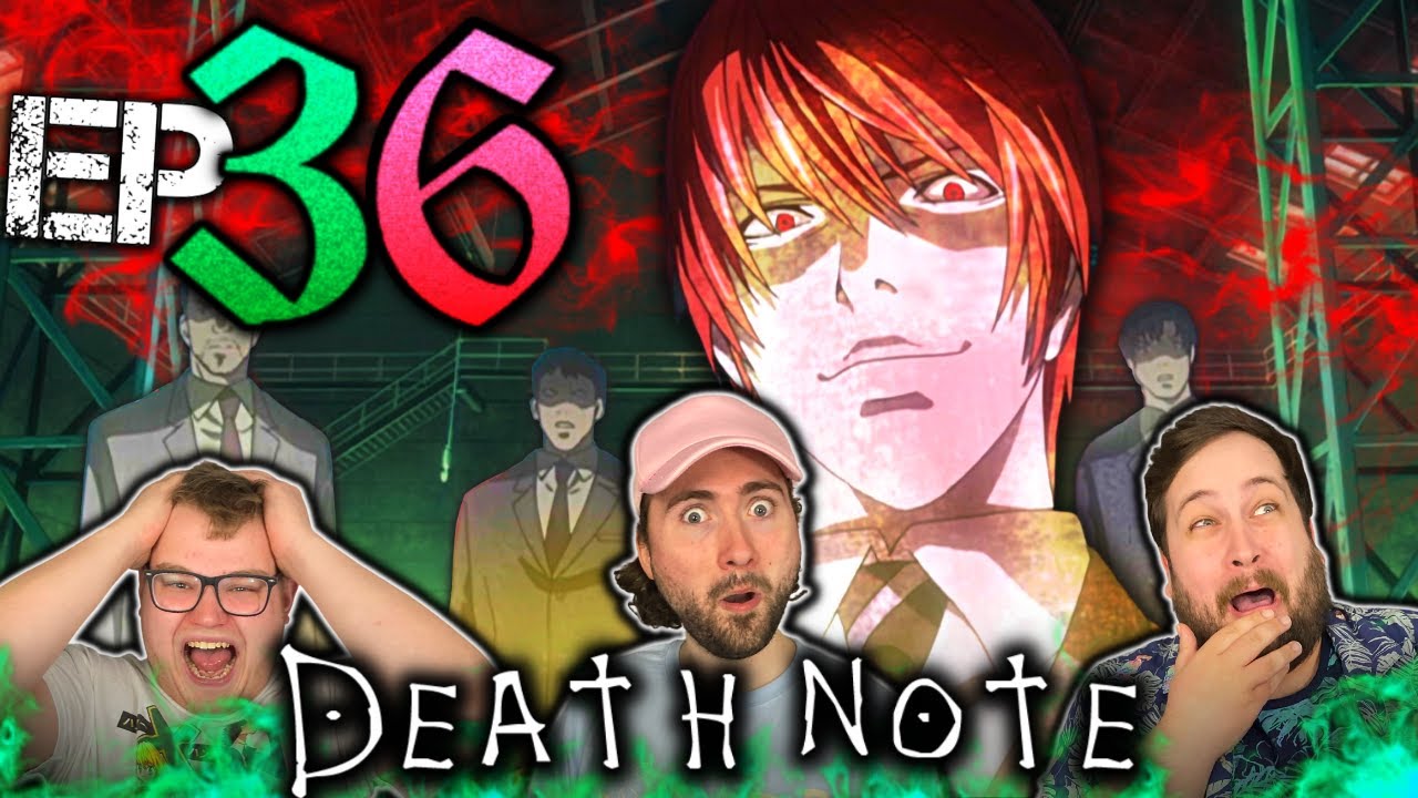 "1.28" - DEATH NOTE REACTION - Episode 36 - YouTube