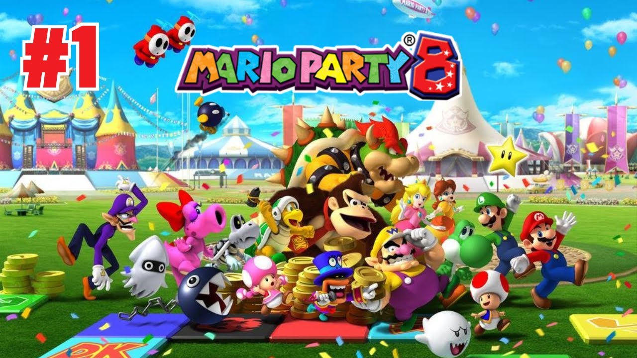 Mario Party 8 Gameplay Part 1 - YouTube