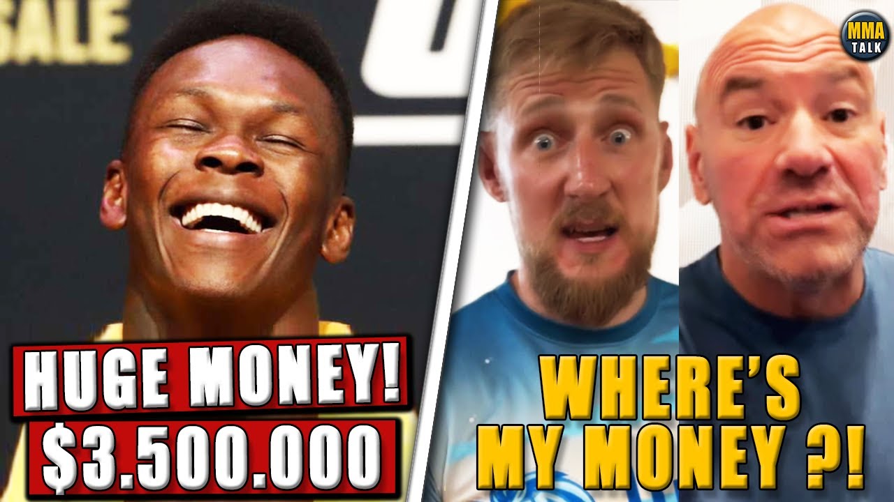 UFC 293 Salaries REVEALED! Volkov SHOCKED about UFC 293 bonus, new UFC ...