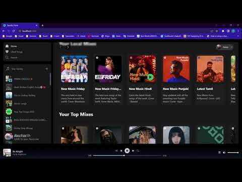 Spotify Clone (next.js + tailwindcss + spotify api) - YouTube