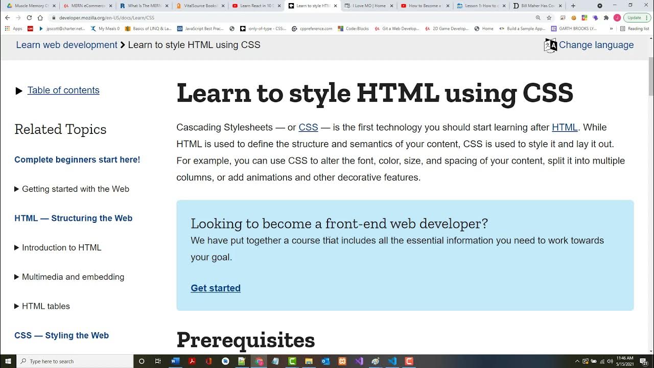 CSS - First Steps - Part01 - YouTube