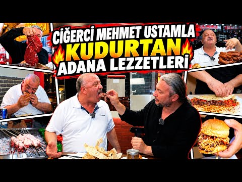 Ciğerci Mehmet Ustamla Kudurtan Adana Lezzetleri