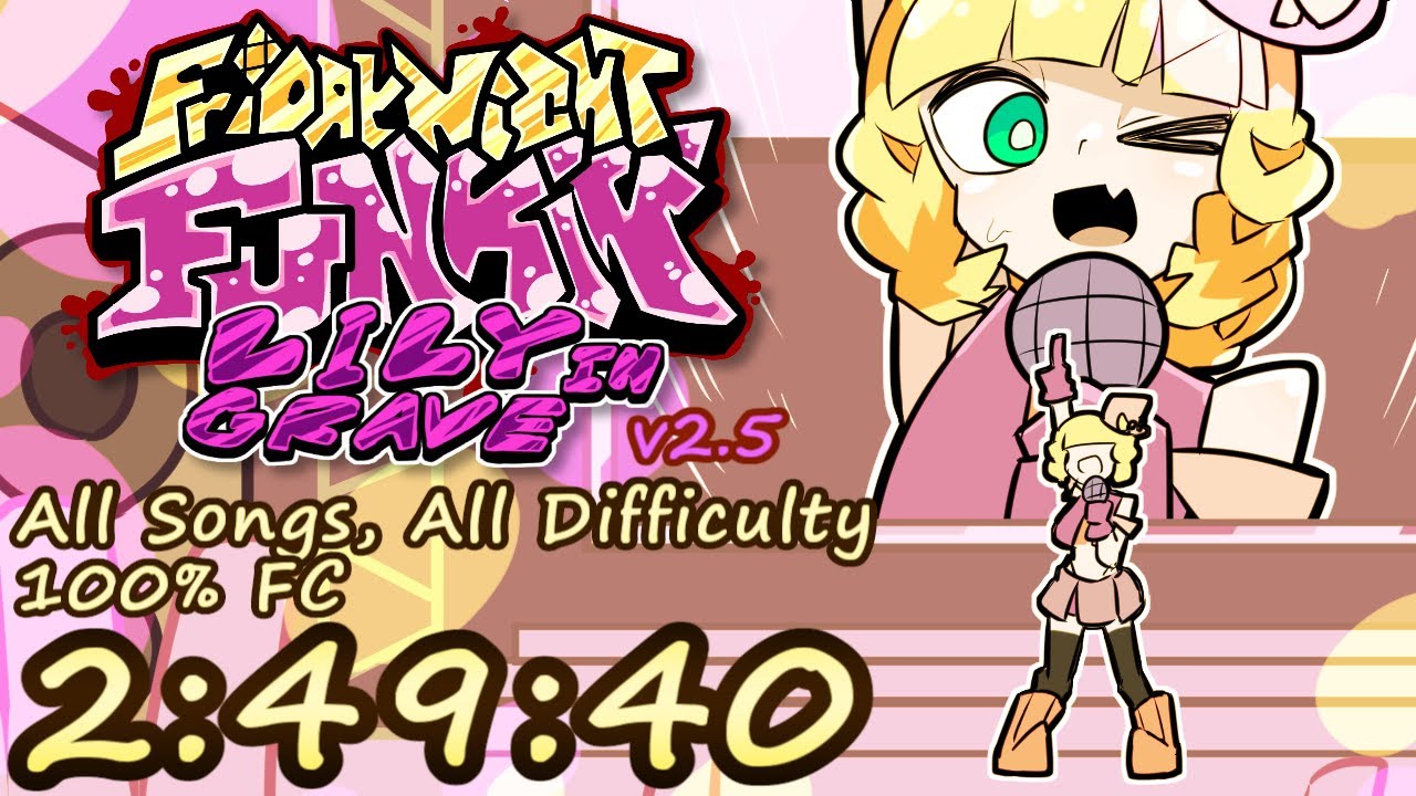 [Friday Night Funkin'] Lily In Grave V2.5 (All Songs , All Difficulty ...