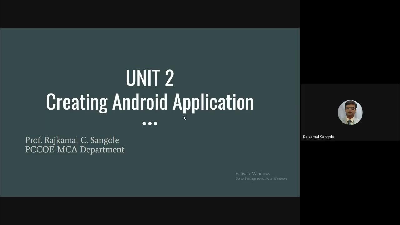 Android Project Structure & Activity Life Cycle - YouTube