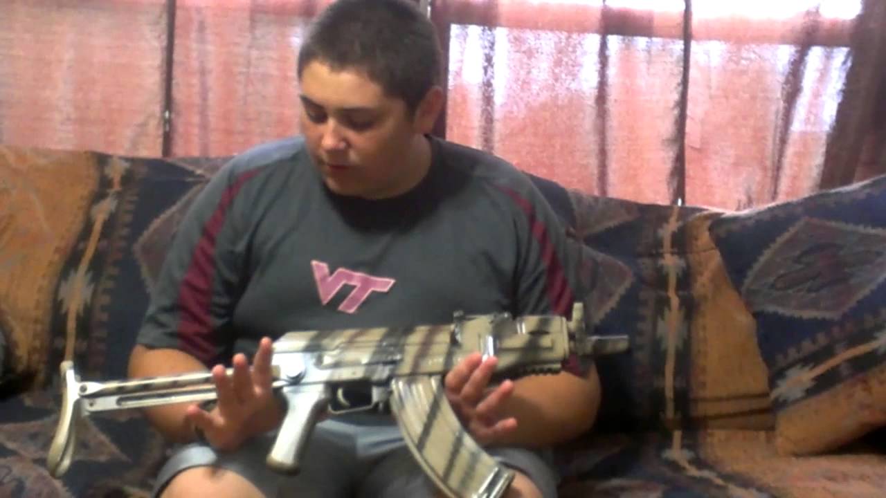Game Face ak74u custom camo review - YouTube