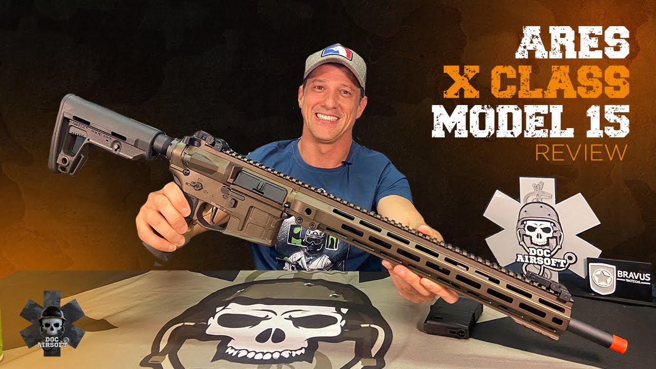 REVIEW | ARES M4 X Class Model 15 | Nova linha da ARES 2022 | AIRSOFT ...