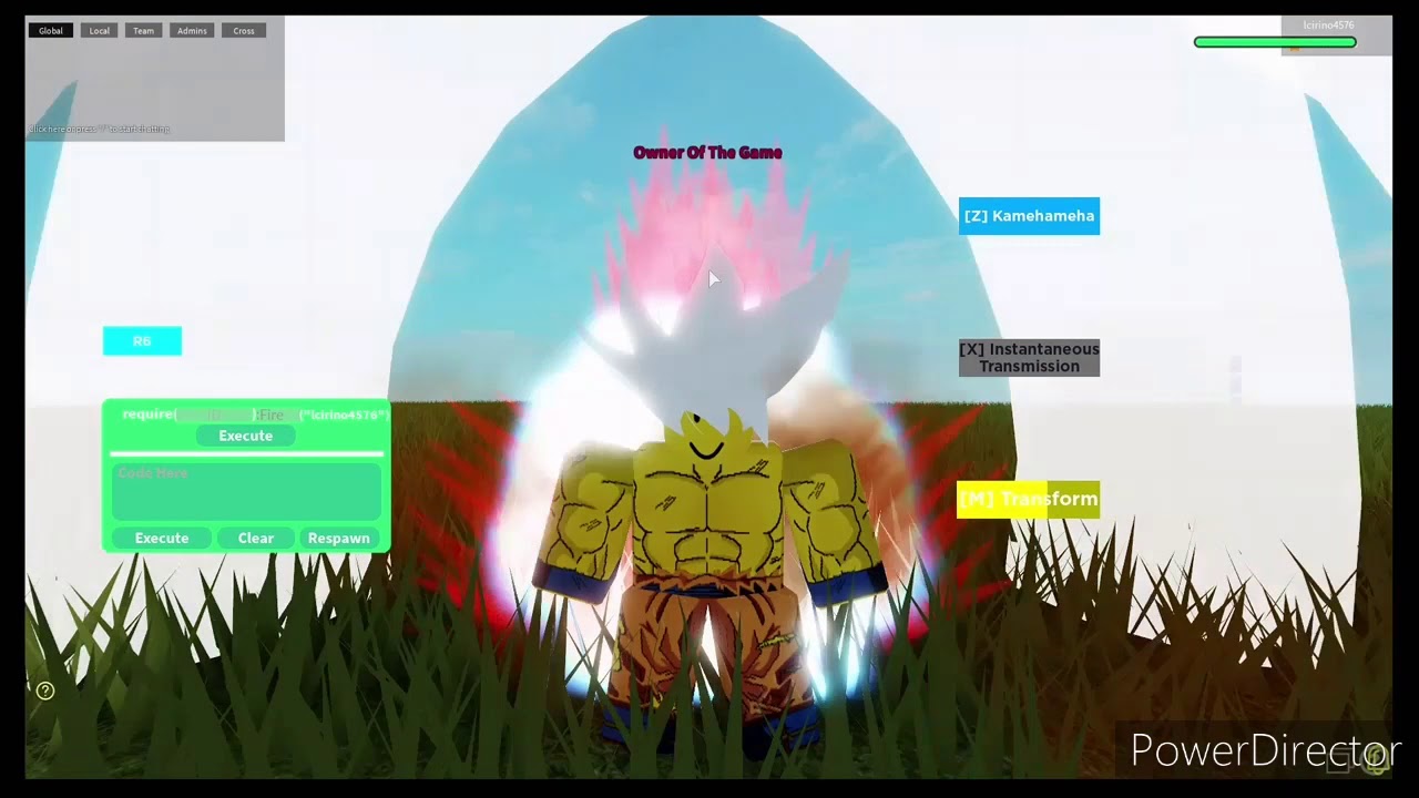 Goku script Edit Showcase - YouTube