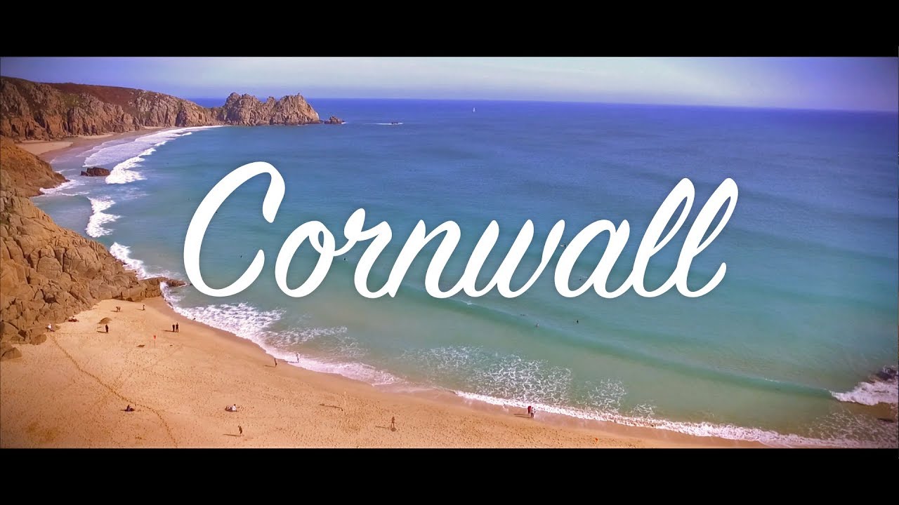 CORNWALL Drone Footage / Drone Over Water / Cornwall BEACHES Cornwall ...