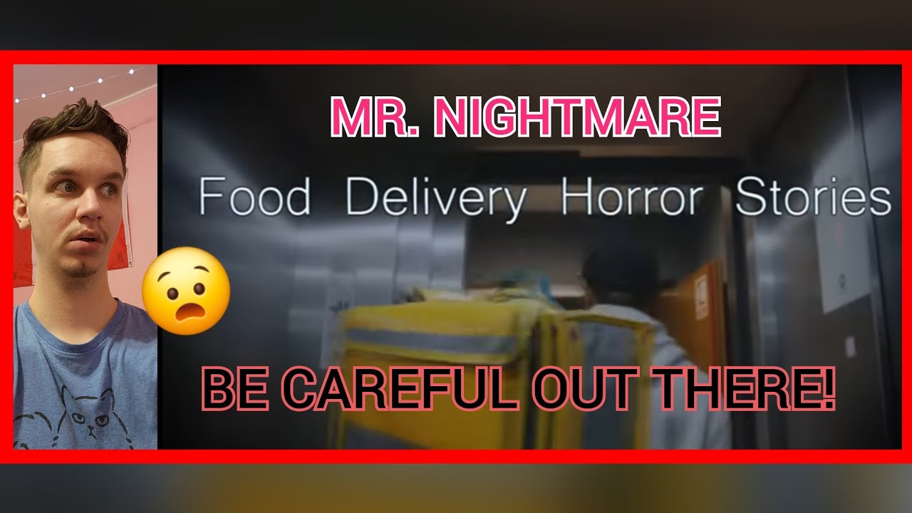NEVER BEING A DELIVERY DRIVER! Reacting To 3 Creepy True Food Delivery ...