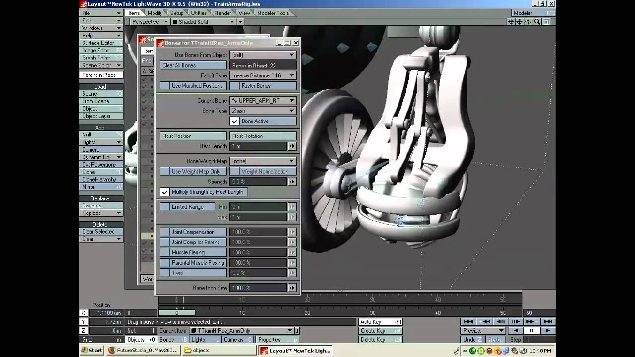 Rig a Transformer-style robot in LightWave (Part 1) - YouTube
