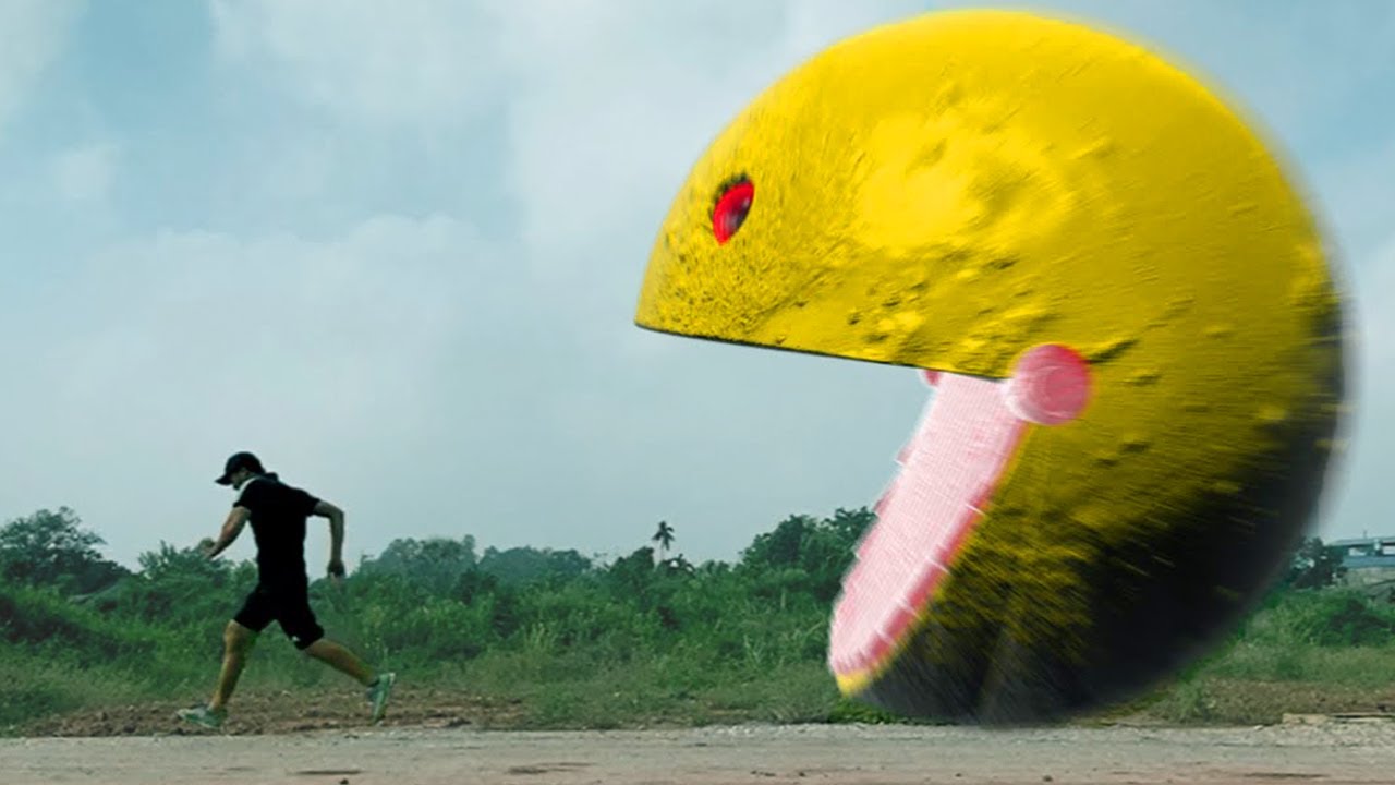 Pacman In Real Life - Pac man :) Return! - YouTube