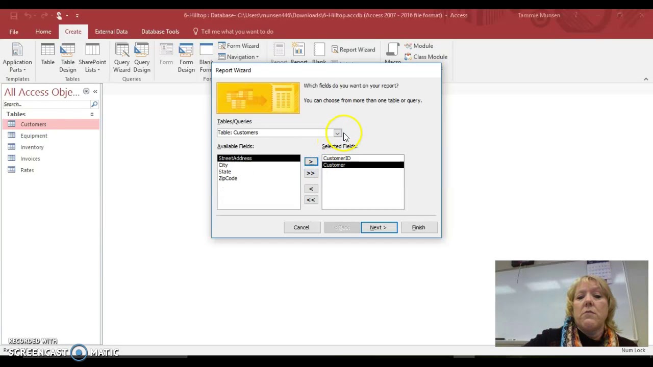 Access Ch 5 & 6 and Test Practice - YouTube