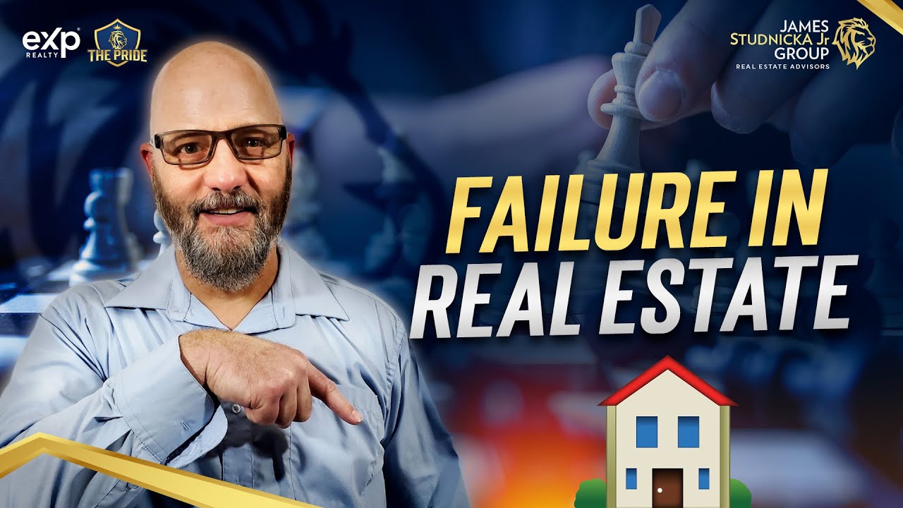Failure in Real Estate | Signs of Failure as a Real Estate Agent - YouTube